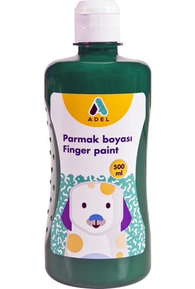 Adel Parmak Boyası 500Ml Yeşil Adel Parmak Boyası 500Ml Yeşil