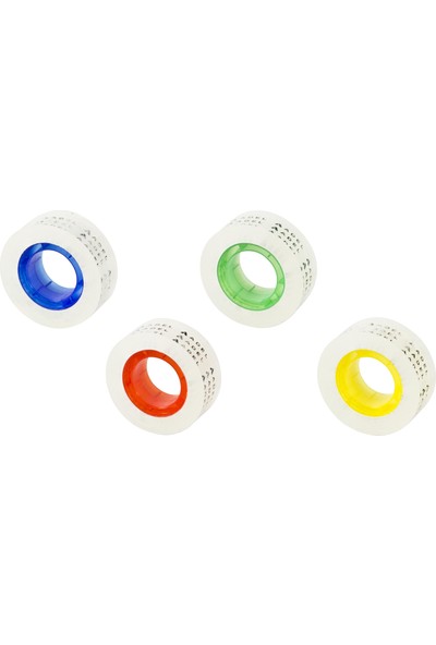 Adel Renkli Makaralı Yapışkan Bant 19Mm x 33M Adel Renkli Makaralı Yapışkan Bant 19Mm x 33M