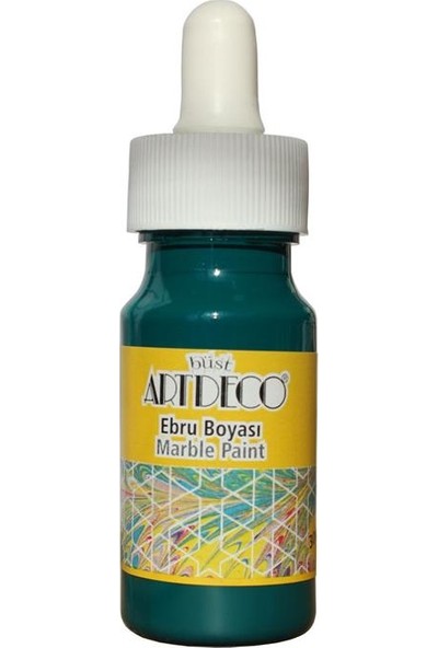 Artdeco Ebru Boyası 30 Ml Yeşil Artdeco Ebru Boyası 30 Ml Yeşil