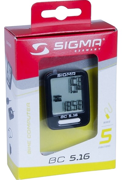 Sigma Bc 5.16 Kablolu Kilometre Saati