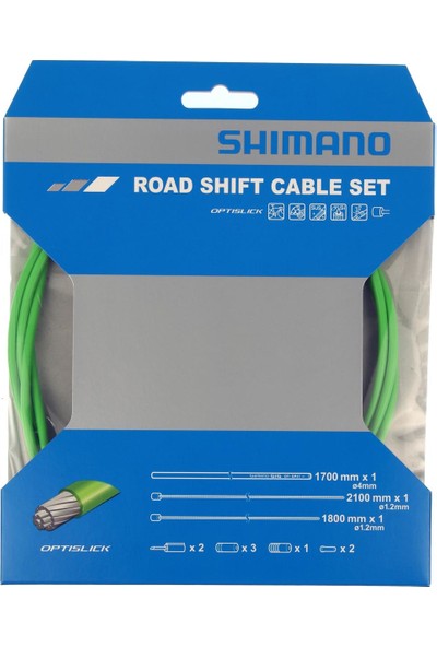 Shimano Vites Kablo Set Ot-Sp41 Optislick Yeşil