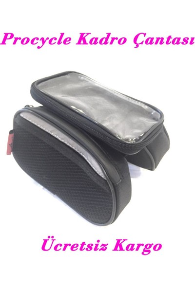 Procycle Kadro Üstü Çantası Siyah Renk Procycle Kadro Üstü Çantası Siyah Renk