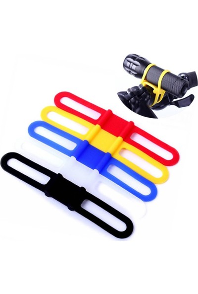 Plus Silikon Bisiklet Far Tutucu