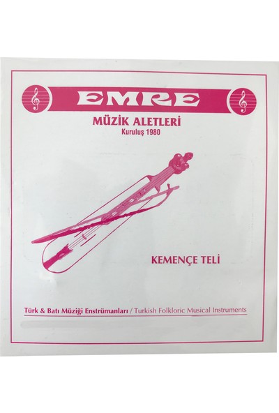 Emre 0.25 / 0.30 / 0.42 Çelik Takım Tel Kemençe Teli