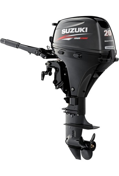 Suzuki 20 HP Uzun Şaft Manuel&Marşlı 4 Zamanlı Deniz Motoru