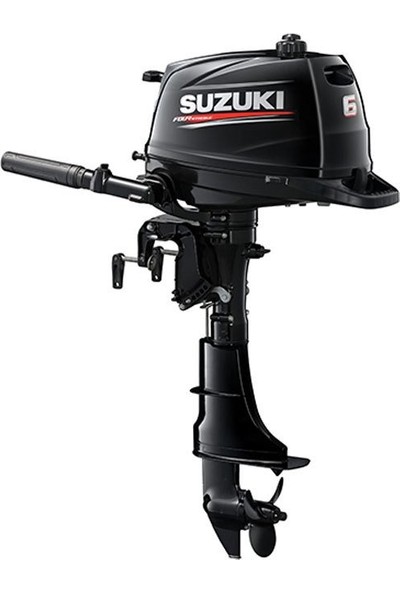 Suzuki 6 HP Uzun Şaft Manuel 4 Zamanlı Deniz Motoru