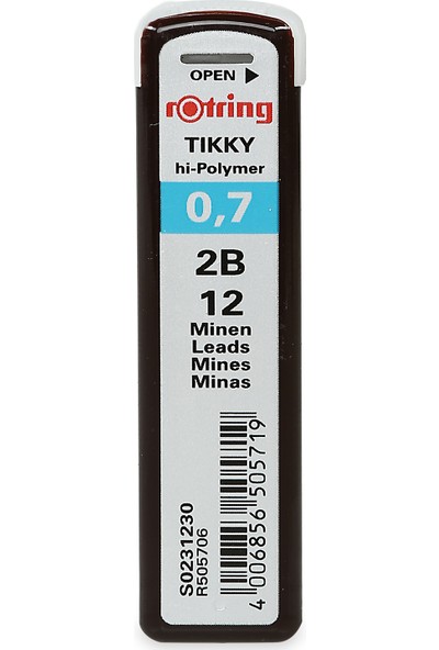 Rotring Kurşun Kalem Ucu 0.7 2B Rotring Kurşun Kalem Ucu 0.7 2B