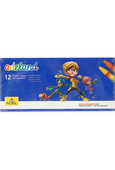 Adeland Pastel Boya 12 Renk Adeland Pastel Boya 12 Renk