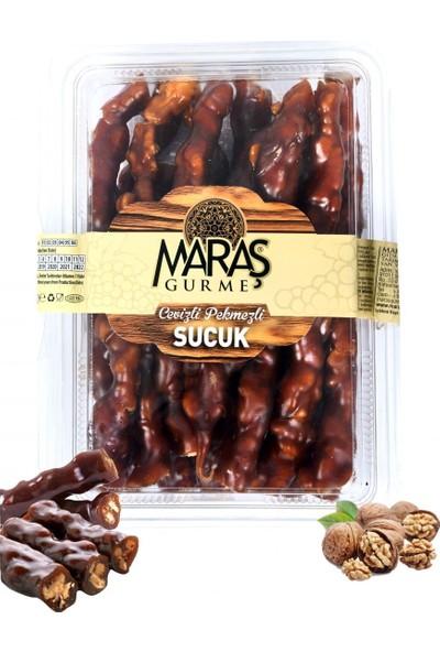 Maraş Gurme Maraş Cevizli Pekmezli Sucuk Köme 500 gr Maraş Gurme Maraş Cevizli Pekmezli Sucuk Köme 500 gr