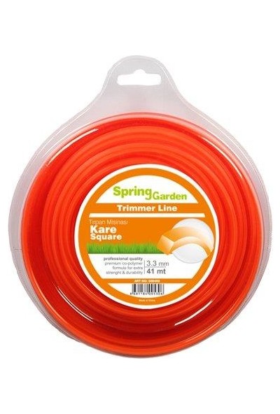 Spring Garden Tırpan Misinası Kare(Square) 3.3 Mm X 41 Mt