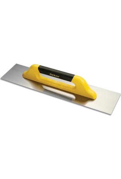 Dekor Alçı Malası Kapalı Plastık Saplı Paslanmaz Çelık 30 Cm 211