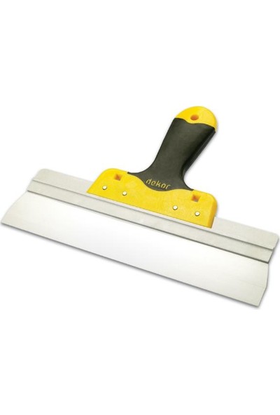 Dekor Plastık Egrı Saplı Ispatula Paslanmaz Çelık 25 Cm 346 Dekor Plastık Egrı Saplı Ispatula Paslanmaz Çelık 25 Cm 346