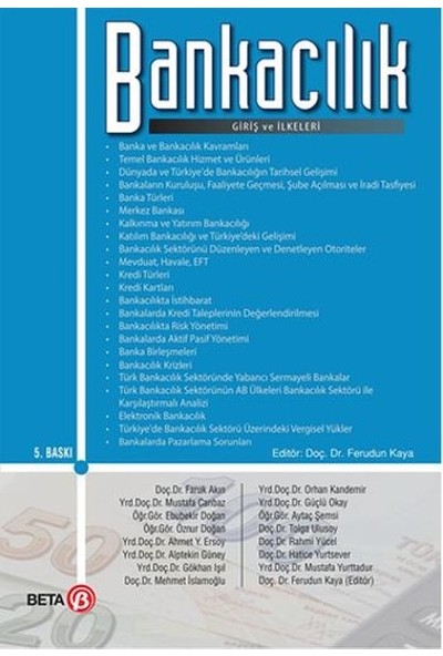 Bankacılık - Ferudun Kaya Bankacılık - Ferudun Kaya