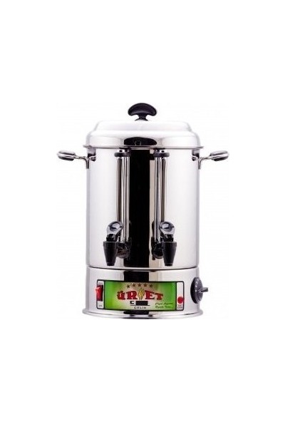 Çay Makinası Elektrikli 80 Bardaklık 9 Lt Çaymatik İnox