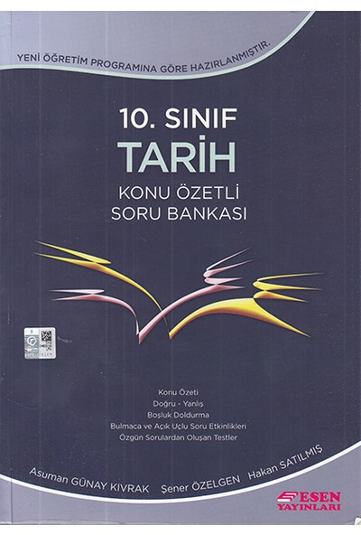 Esen Yayınları 10. Sınıf Tarih Konu Özetli Soru Bankası Esen Yayınları 10. Sınıf Tarih Konu Özetli Soru Bankası