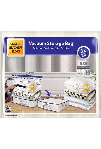 Magic Saver Bag Tekli Çantalı Hurç (XL)