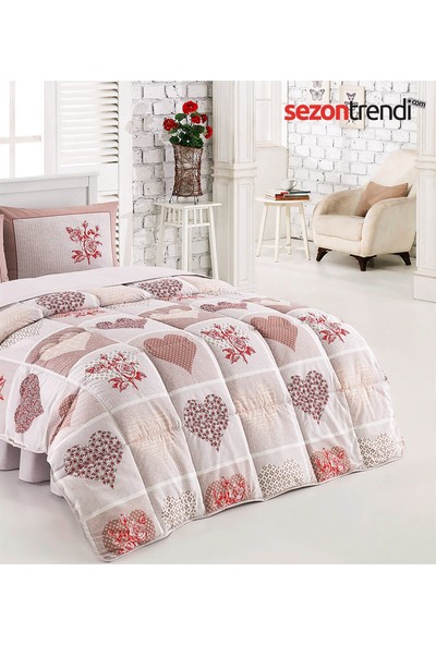 Kristal Elvin Tek Kişilik Uyku Seti Kahve