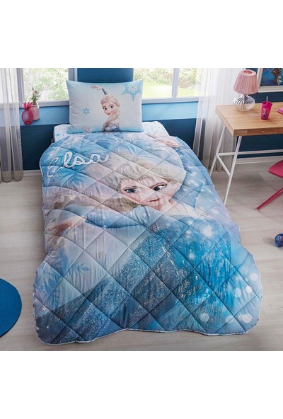 Taç Disney Frozen Yorgan Seti Yastık Hediyeli