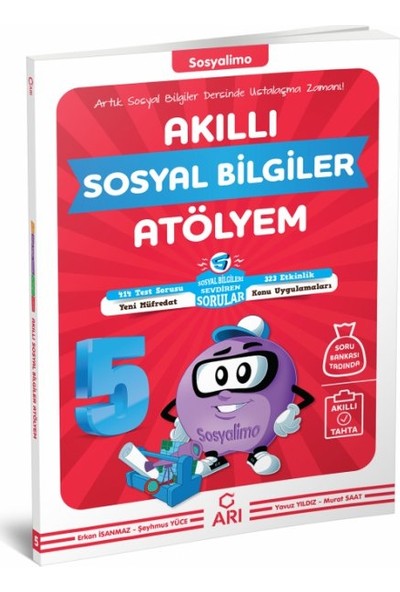 Arı 5. Sınıf Sosyalimo Akıllı Sosyal Bilgiler Atölyem Arı 5. Sınıf Sosyalimo Akıllı Sosyal Bilgiler Atölyem