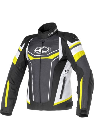 Clover Airblade-3 Kısa Siyah/Neon Ceket Clover Airblade-3 Kısa Siyah/Neon Ceket
