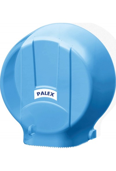Palex 3448-1 Standart Jumbo Tuvalet Kağıdı Dispenseri Şeffaf Mavi