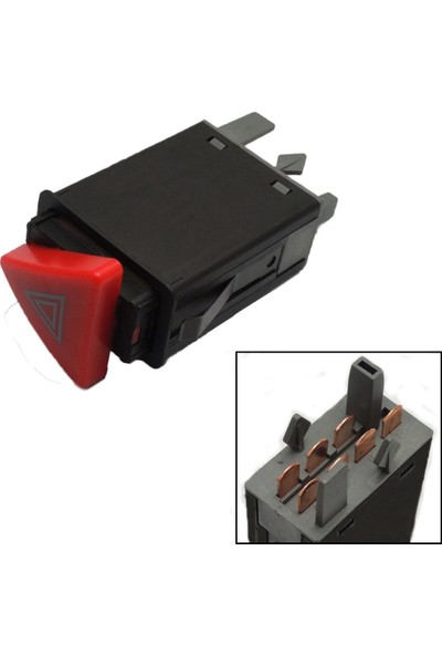Bsg Dörtlü Flaşör Düğmesi Octavia Bm 2000 2010 1U0953235B Bsg Dörtlü Flaşör Düğmesi Octavia Bm 2000 2010 1U0953235B