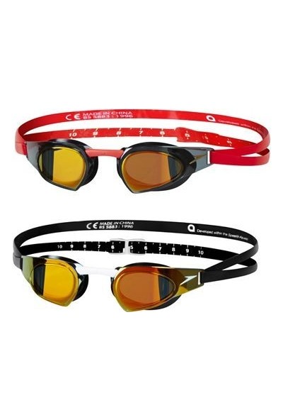 Speedo Fastskin Prime Gog Mir Au Red / Blk