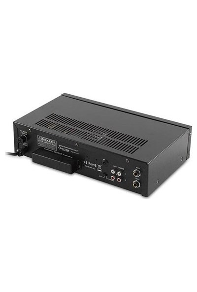 Mikado Pa60m 60W Usb+Sd Destekli Amplifikatör Siyah