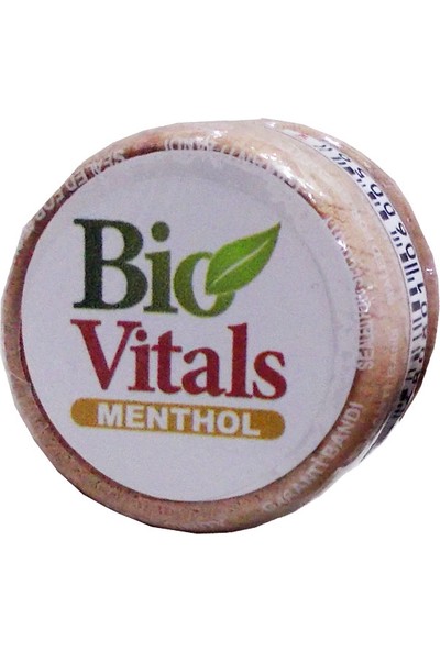 Bio Vitals Menthol Taşı 7 gr Bio Vitals Menthol Taşı 7 gr