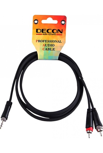 Decon 150L3 RCA Konnektörlü Ses Kablosu
