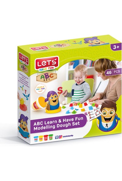 Lets Oyun Hamuru Abc Set L9005