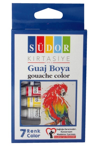 Südor Guaj Boya Set 7X8.5 Ml Sd571