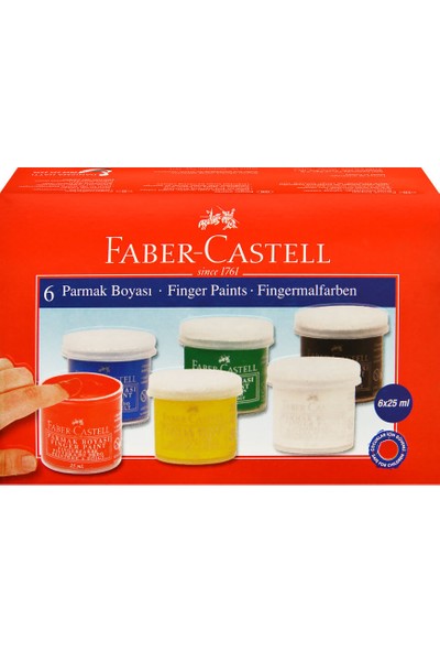 Faber-Castell Parmak Boyası 6 Renk