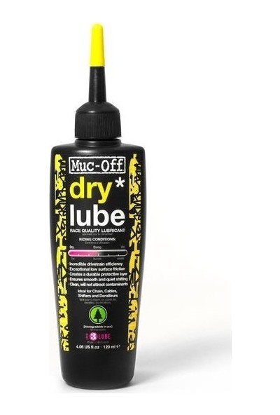 Muc-Off Dry Lube 120ml Zincir Yağı Muc-Off Dry Lube 120ml Zincir Yağı