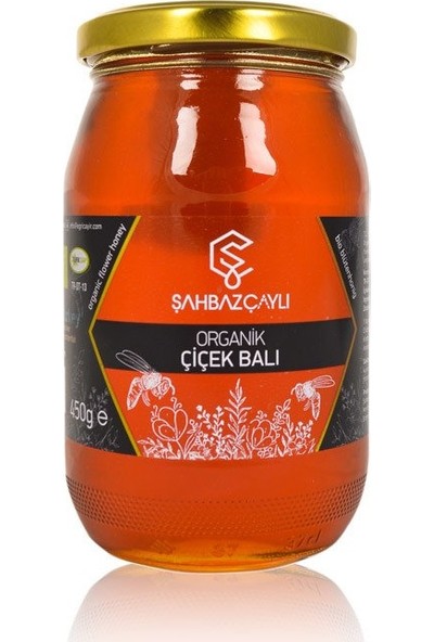 Eğriçayır Şahbaz Çaylı Organik Çiçek Balı 450 gr Eğriçayır Şahbaz Çaylı Organik Çiçek Balı 450 gr