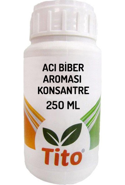 Tito Acı Biber Aroması Suda Çözünür - 250 ml