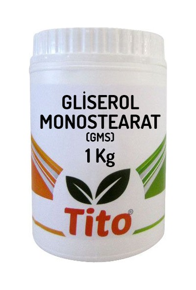 Tito Gliserol Monostearat (GMS) Gıda Tipi - 1 kg Tito Gliserol Monostearat (GMS) Gıda Tipi - 1 kg