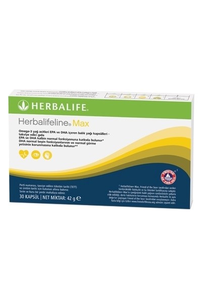 Herbalifeline Max Omega-3 30 Kapsül