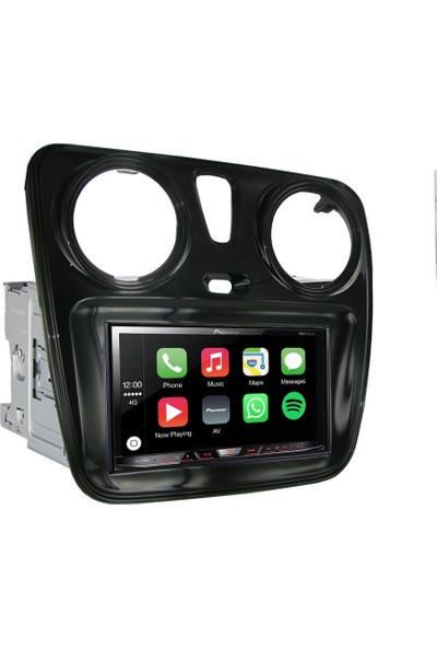 Pioneer Dacia Lodgy Dokker Apple Carplay Android Auto Multimedya Sistemi 7 İnç