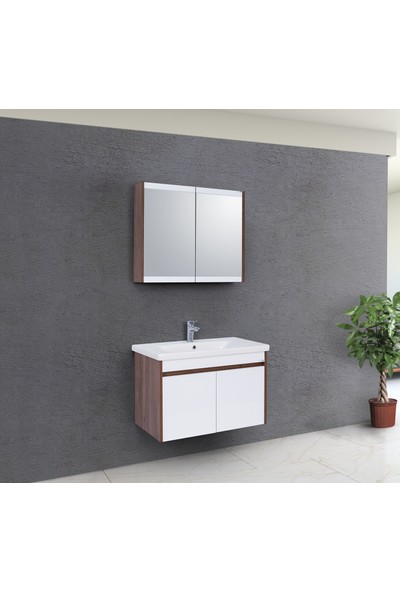 Lineart Mars 80Cm Banyo Dolabı Lineart Mars 80Cm Banyo Dolabı