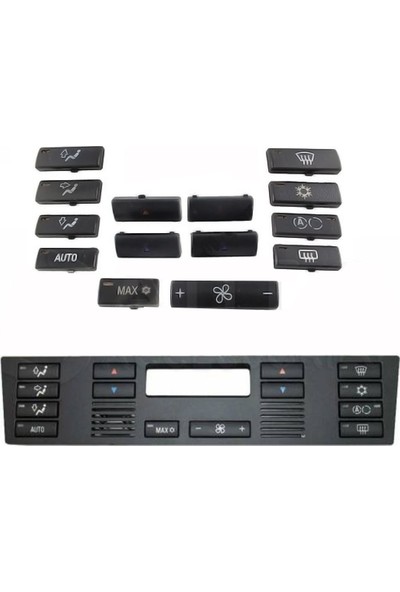 Vipkrom Bmw X5 E39 E53 520 Klima Tuş Takımı 0078