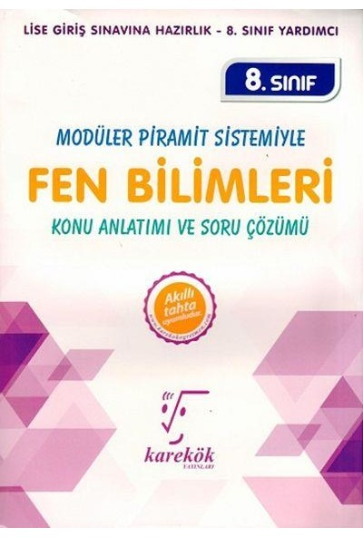 Karekök Yayınları 8.Sınıf Lgs Fen Bilimleri Konu Anlatımlı Karekök Yayınları 8.Sınıf Lgs Fen Bilimleri Konu Anlatımlı
