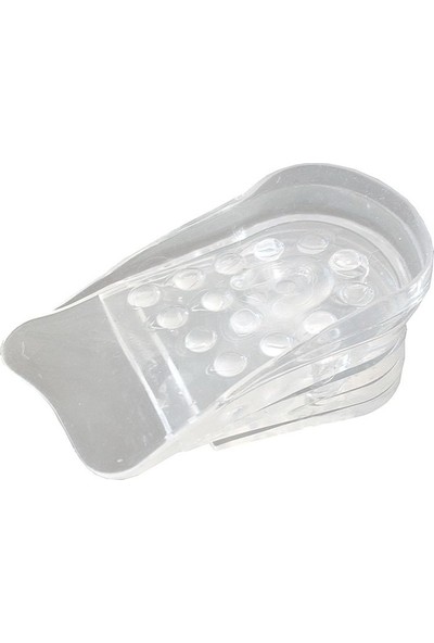 Jetfast Şeffaf Silikon Gizli Ayakakabı Tabanlığı Boy Uzatan Uzatıcı Tabanlık 10 lu 5 cm Jetfast Şeffaf Silikon Gizli Ayakakabı Tabanlığı Boy Uzatan Uzatıcı Tabanlık 10 lu 5 cm