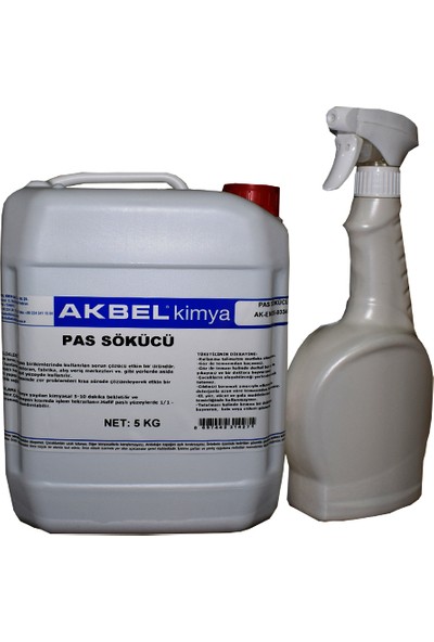 Akbel Pas Sökücü 5 Kg + Uygulama Spreyi