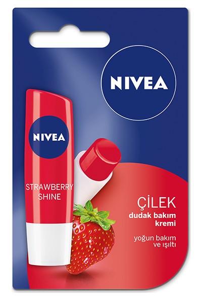 Nivea Çilek Dudak Bakım Stıck 4,8G