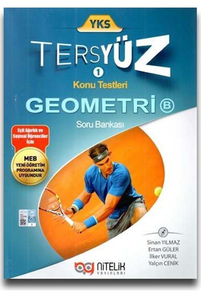 Nitelik Yayınları TYT - AYT Geometri B Tersyüz Soru Bankası