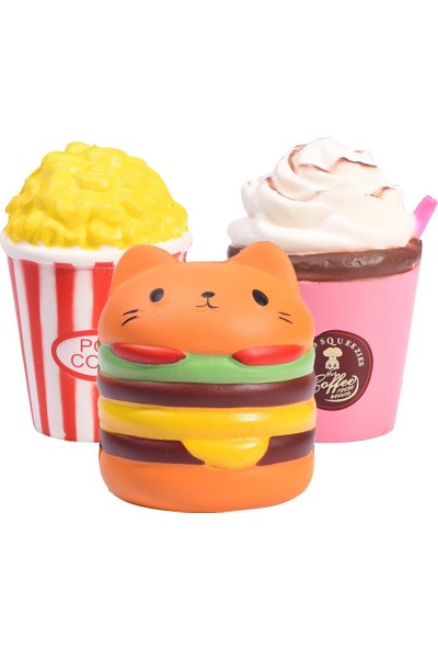 Squishmeez Squishy Jumbo 3l'ü Sinema Pack Sukuşi