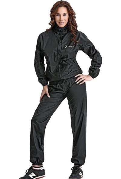 Cosfer CSF-CSE-SXXL Sauna Eşofman Siyah XXLarge Cosfer CSF-CSE-SXXL Sauna Eşofman Siyah XXLarge