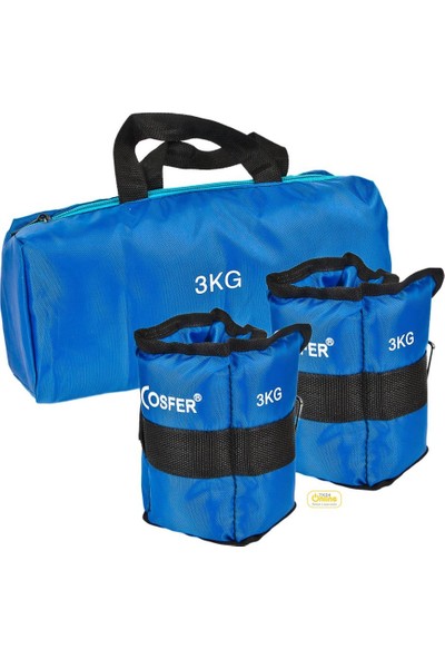 Cosfer CSF-3KG Ayak Ağırlığı 1.5 x 2 Ad. (3 kg.)