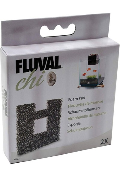 Fluval Chi Akvaryum Filtre Siyah Süngeri (2 Lü) Fluval Chi Akvaryum Filtre Siyah Süngeri (2 Lü)